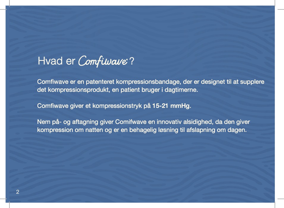 Comfiwave - Kompressionsbandage - Specialbandager