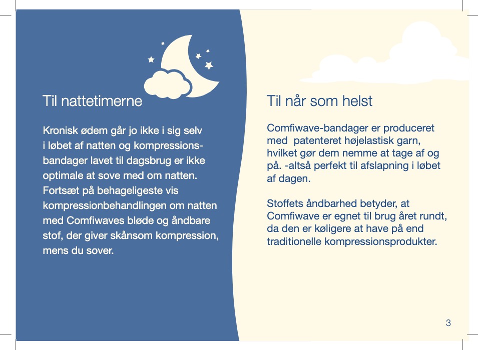 Comfiwave - Kompressionsbandage - Specialbandager