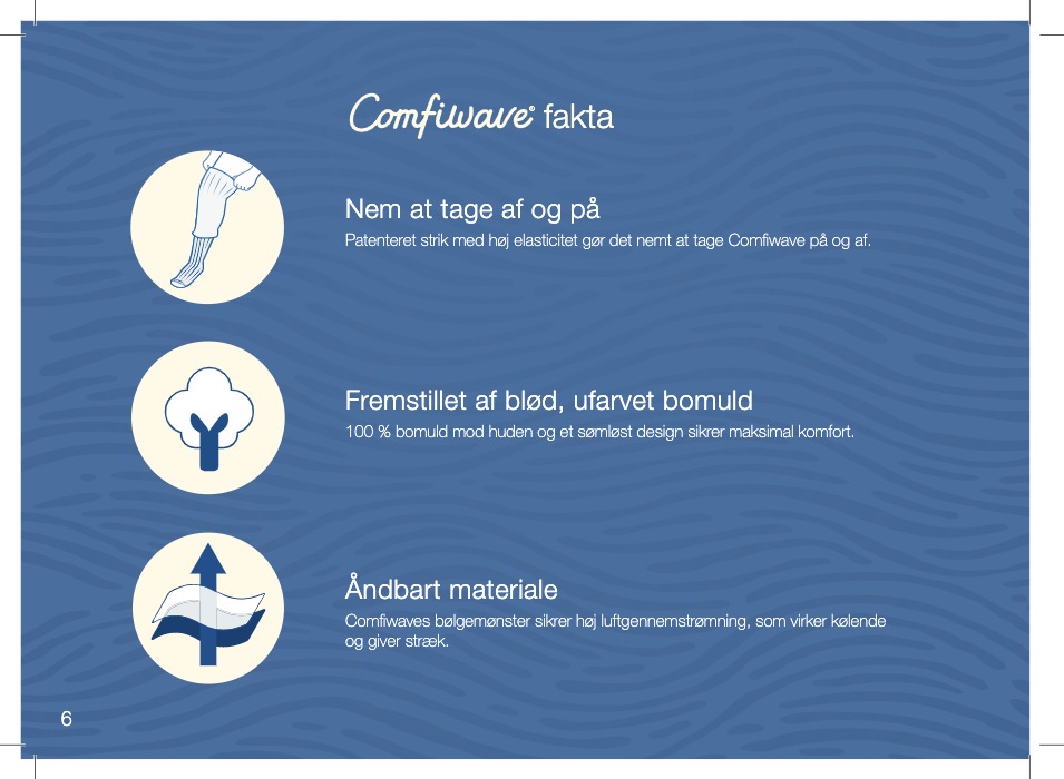 Comfiwave - Kompressionsbandage - Specialbandager