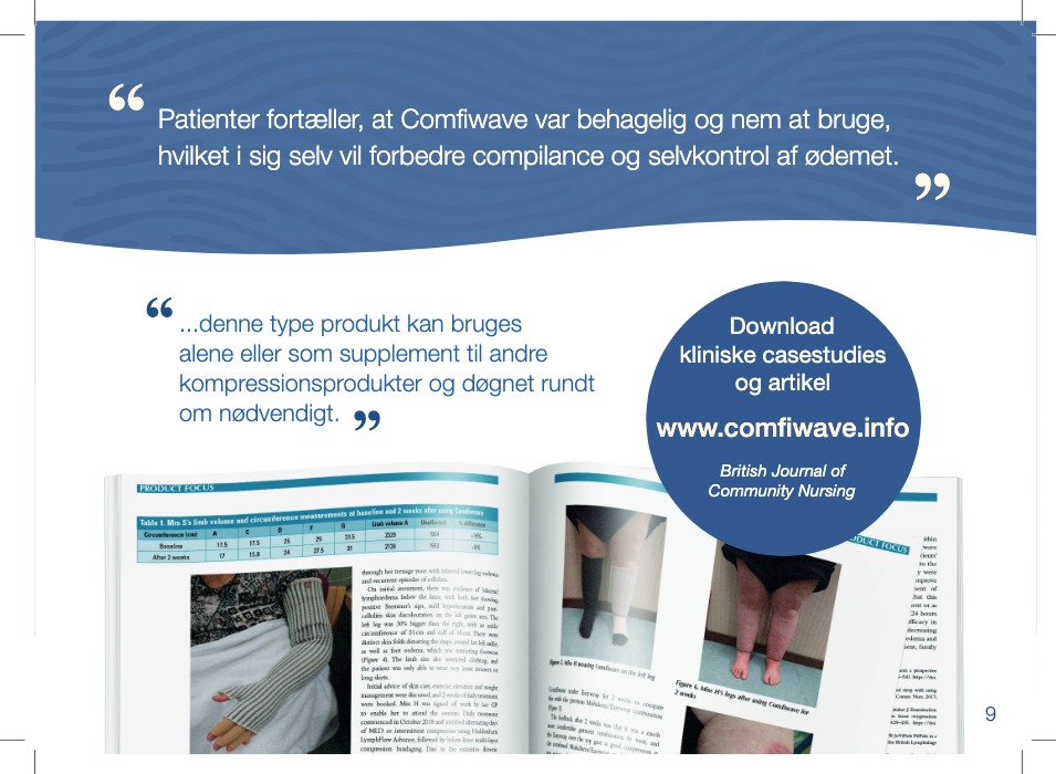 Comfiwave - Kompressionsbandage - Specialbandager