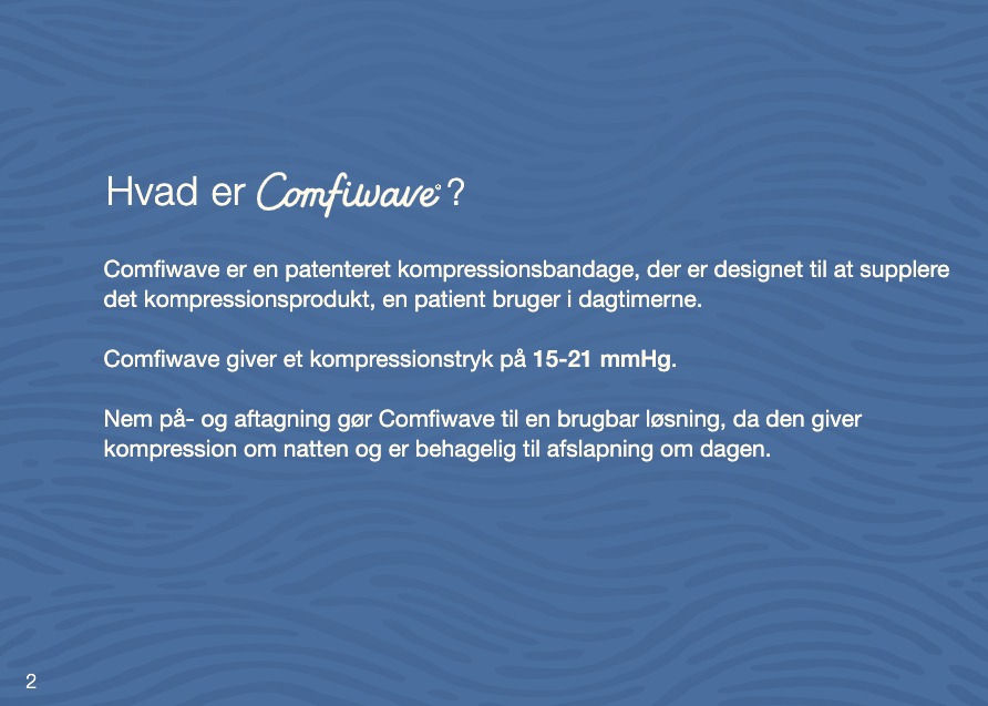 Comfiwave - Kompressionsbandage - Specialbandager